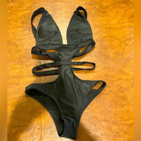 Not Sure Swim Ones Piece Bikini Poshmark