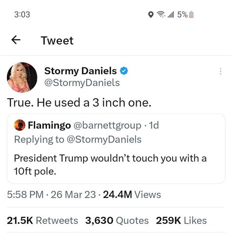 Dude Defending Trumps Peepee On Twitter Rarethecisok