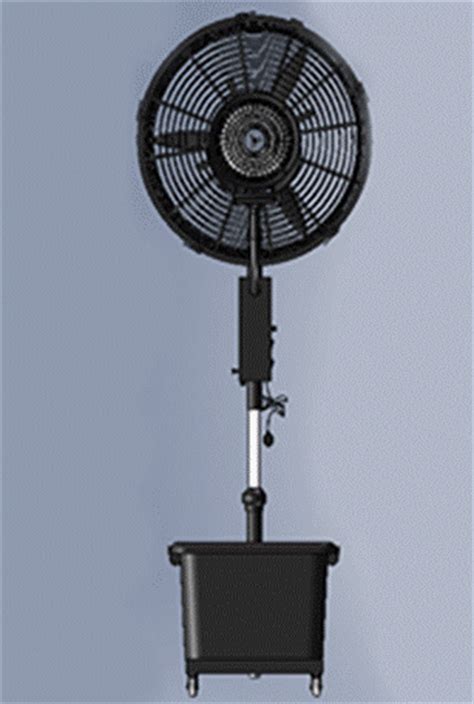 Ventilateur Brumisateur Mobile Pour Terrasse Destockage Grossiste