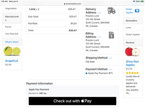 Phoenix Braintree Apple Pay Phoenix Addons