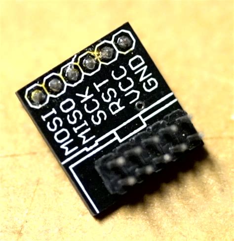 Breadboard Adapter For The Usbasp Avr Programmer Buildyourcnc