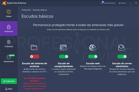 Cómo desactivar el antivirus avast de mi PC Haras Dadinco