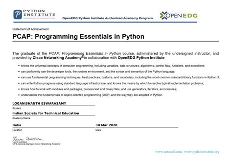 Loganishanth Eswarasamy On Linkedin Pythonprogramming Cisco