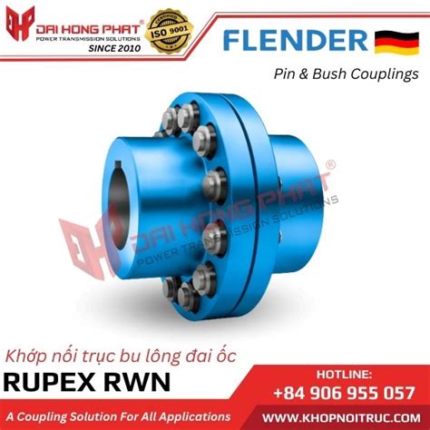 Rupex Pin And Bush Coupling Rwn Dai Hong Phat Corp