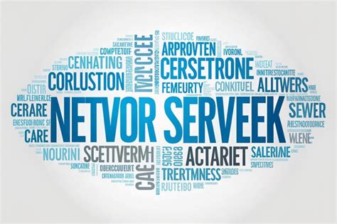Cloud Of Connectivity Network Server Concept On Grey Background