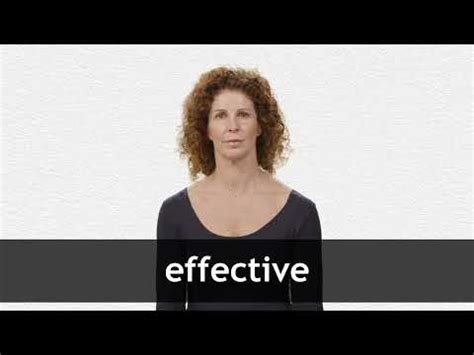 EFFECTIVE Definition And Meaning Collins English Dictionary