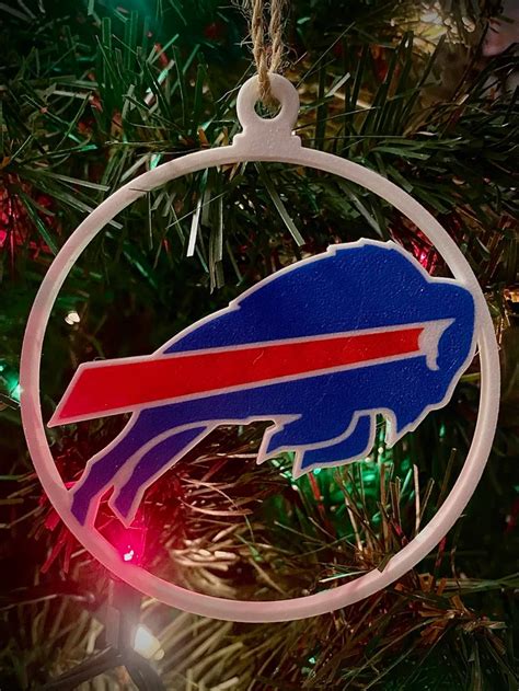Buffalo Bills Ornament By Cy Desi8ns Makerworld