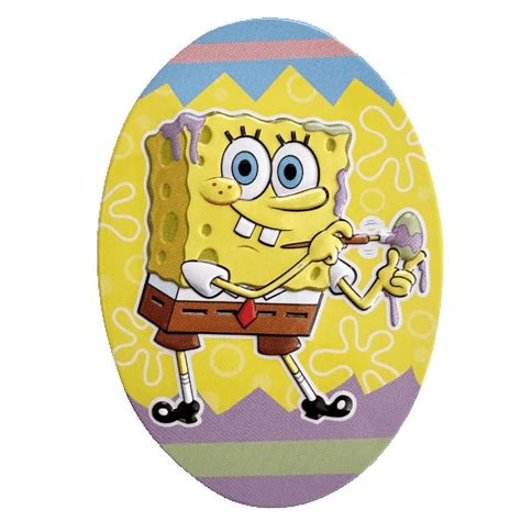 Easter Spongebob Squarepants Eggstra Sours Candy Tin 1 2 Ounces Of