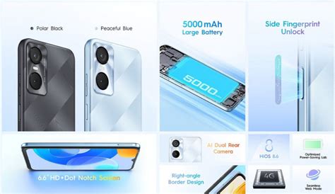 Tecno Unveils The Pop 6 Pro Comes With A 6 6 Panel And A Side