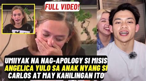 UMIIYAK na HUMINGI ng TAWAD kay Carlos Yulo ang INA na si Angelica Yulo at may REQUEST ito sa ...