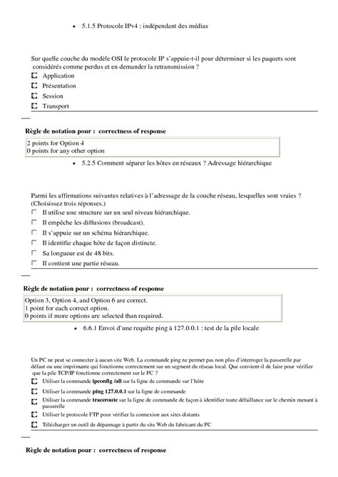 SOLUTION: Examen ccna 1 final corrige - Studypool