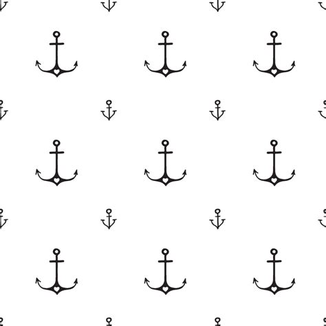 Nautical Anchor Pattern Mural Murals Your Way