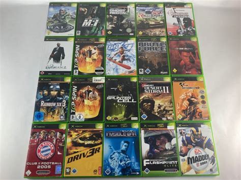 Microsoft Xbox Classic 20 European Games In Original Catawiki