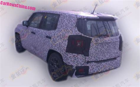 Spy Shots China Made Jeep Renegade Testing In China
