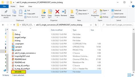 MSPM0L11XX L13XX Driver Library MSPM0 Driver Library