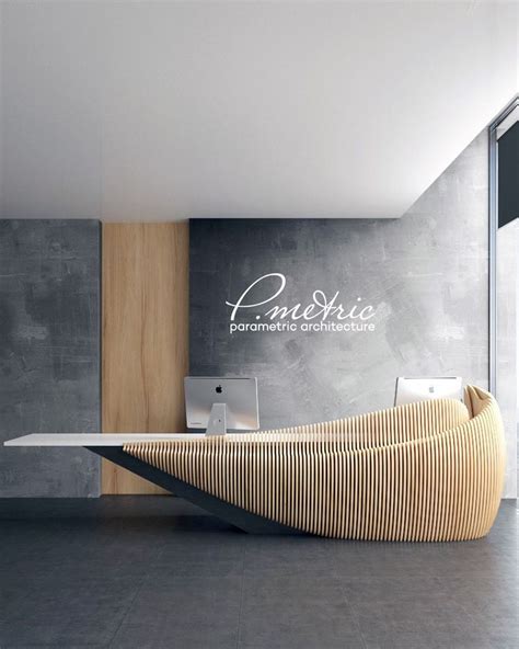 Parametric Reception Desk Design
