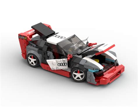Lego Moc Audi Hoonitron By Theboostedbrick Rebrickable Build With Lego