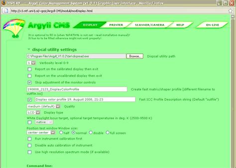 Color Hacks Guis For Argyllcms Part 3 Javascript Gui