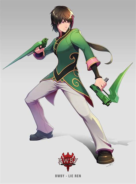 Lie Ren Armored Attire Ver 2 Rwby Rwby Anime Rwby Fanart Images
