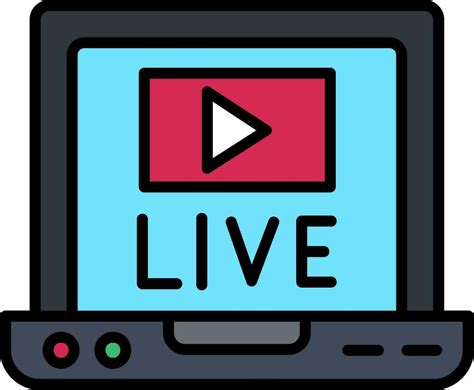 Live Vector Icon 37007803 Vector Art At Vecteezy