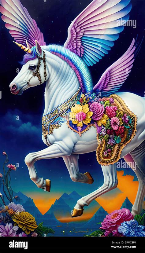 How To Draw A Cute Unicorn With Wings