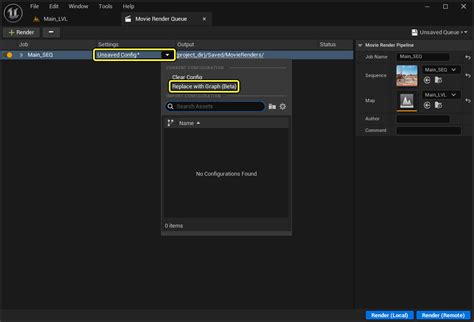 unreal engine の movie render pipeline unreal engine 5 5 ドキュメンテーション epic developer community