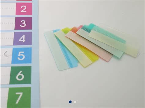 Index Tab Label Sticker