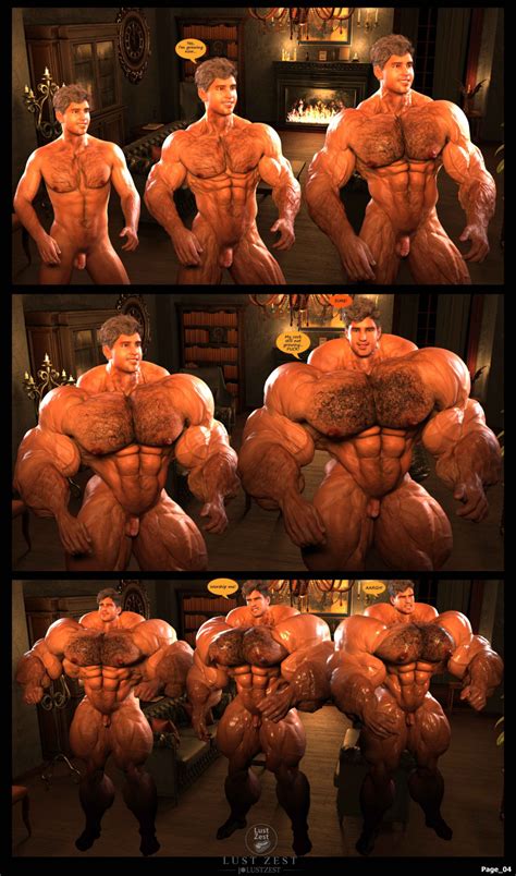 Rule 34 Anal Armpit Armpits Ass Background Balls Bara Beef Beefy Big Blue Body Chest Cock Cum