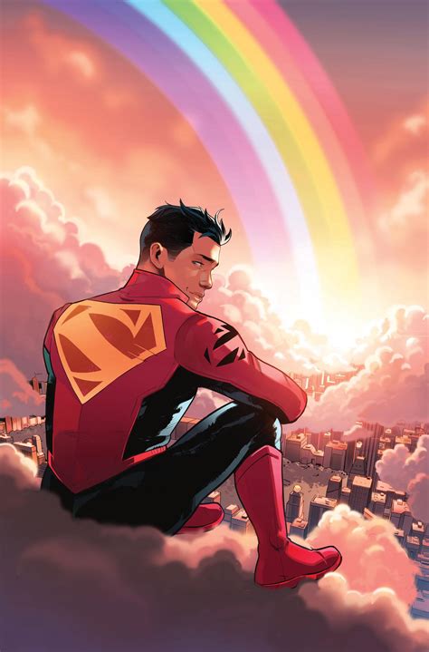 Cover Adventures Of Superman Jon Kent 4 Dc Pride Variant Cover By