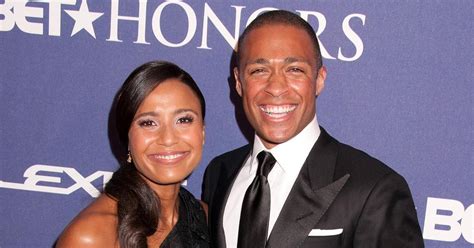 T J Holmes Wife Marilee Fiebig Steps Out Sans Her Wedding Ring