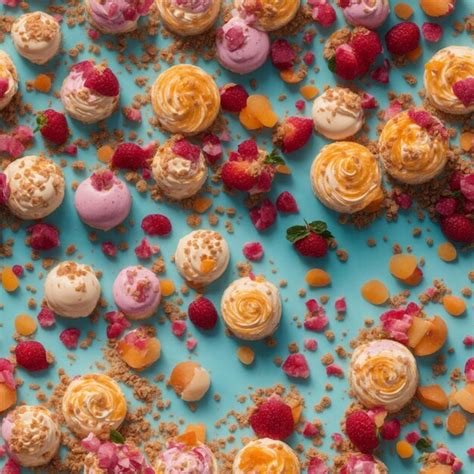 Premium Ai Image Beautiful Mousse Dessert