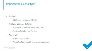 AnalyticsConf Azure SQL Data Warehouse PPT