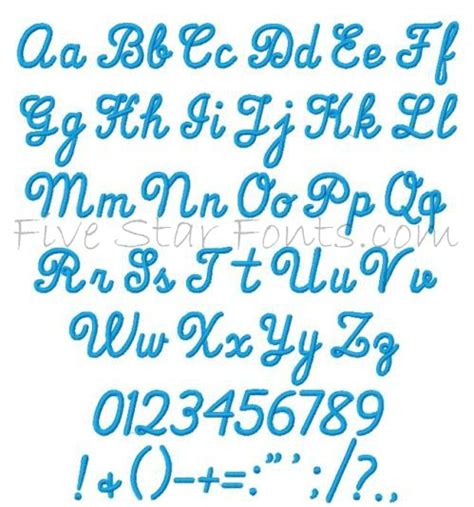 Banana Cream Pie Embroidery Font