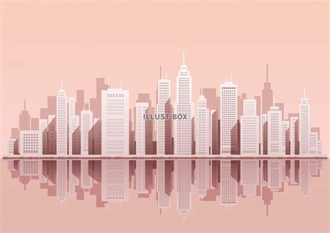 無料イラスト 大都市のイラスト