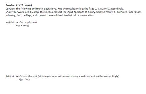 Solved Problem Points Consider The Following Chegg