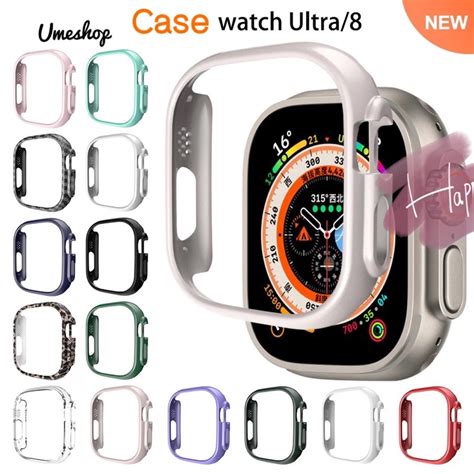 เคสกันชน กรอบ Pc แบบแข็ง ไม่มีตัวป้องกันหน้าจอ สําหรับ Apple Watch