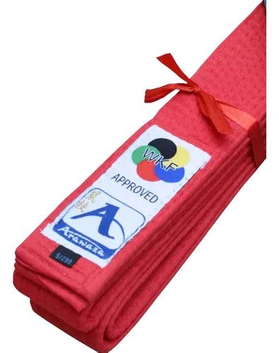 Faixa Karatê Arawaza Kata Deluxe Japanese Style Wkf Parcelamento