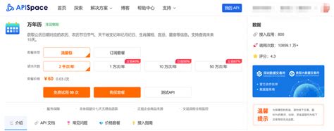 超越日历的智慧：探索节日节气、宜忌和星座生肖等信息的万年历api Apispace