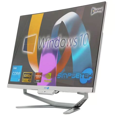 Tout En Un I3 24 Courbe Victoire 10 Ram 64gb Ssd 4tb Gpu Gtx1650 4gb