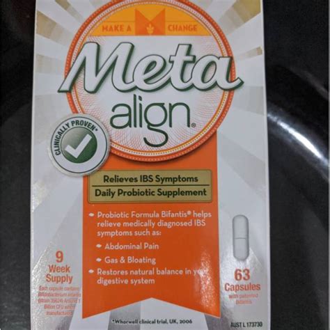 Jual Meta Align Probiotics By Metamucil 63 Capsules Usa Probiotik
