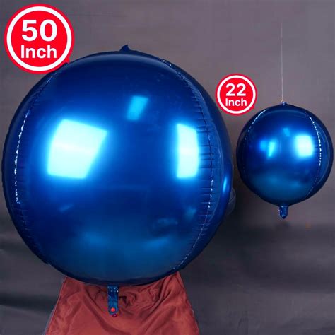 10 Balão Orbz Globo Esfera 4d Metalizado 50 Polegadas Festa Decoração C90560 Shopee Brasil