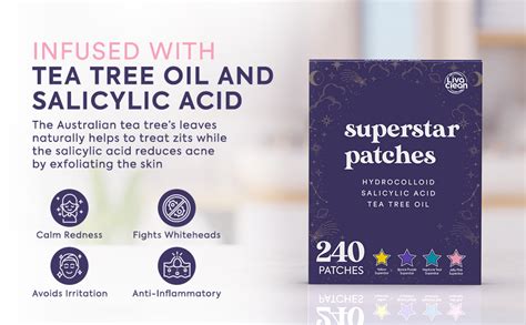 Livaclean Mixed Superstar Pimple Patches With Salicylic Acid And Tea Tree