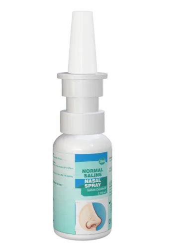 Normal Saline Nasal Spray For Hospital At Bottle In Chandigarh
