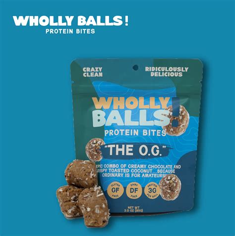 Wholly Balls Sample 5 Pack Whollyballsprotein