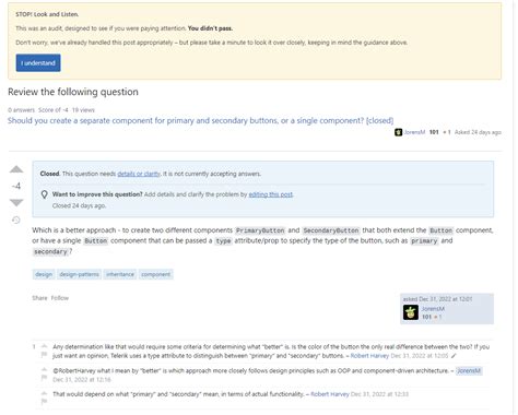 Please Remove This Question From My Failed Review List Software Engineering Meta Stack Exchange