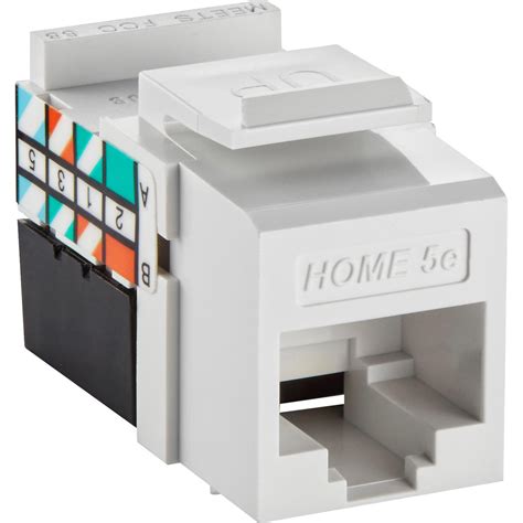 Leviton Quickport Category 5e Connector White City Mill