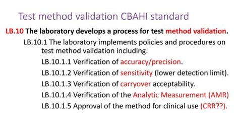 Validation Of Qualitative Lab Test Methods Pptx