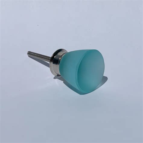 Frosted Turquoise Beach Glass Drawer Pulls And Cabinet Knobs Hooks And Knobs