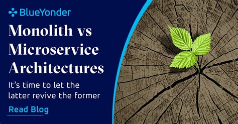 Swee Ping Ong On Linkedin Monolith Versus Microservice Architectures