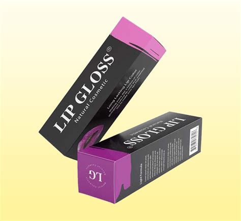Custom Lip Gloss Boxes Cosmetic Packaging Rcb